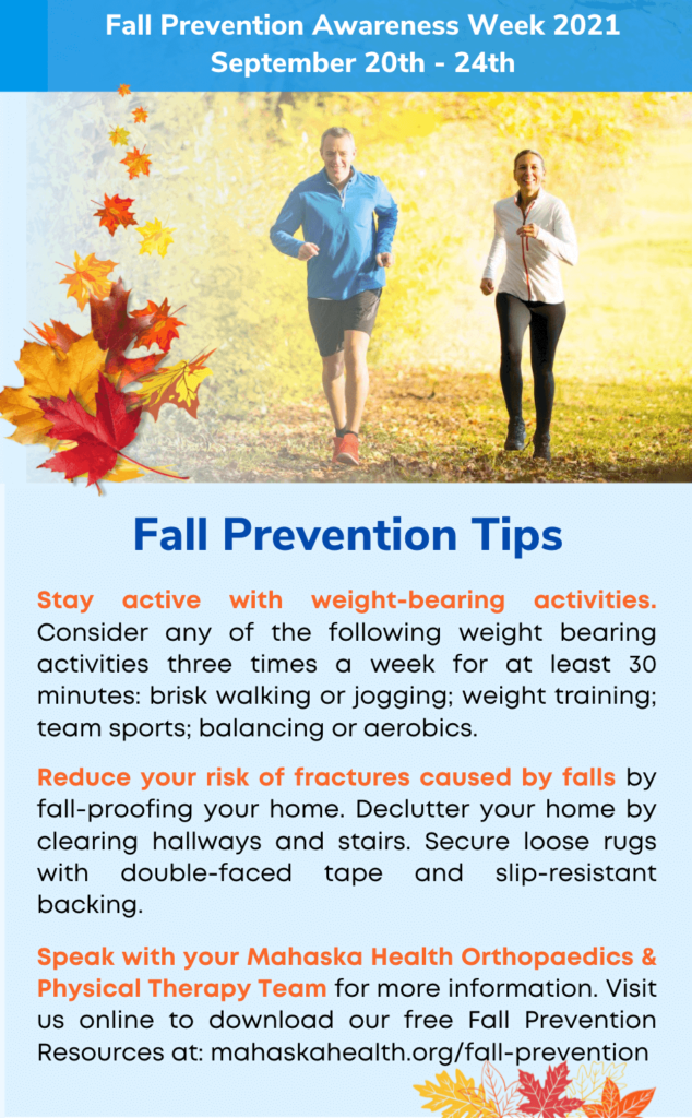 Fall Prevention Tips From Your Orthopaedics & Physical Therapy Team ...
