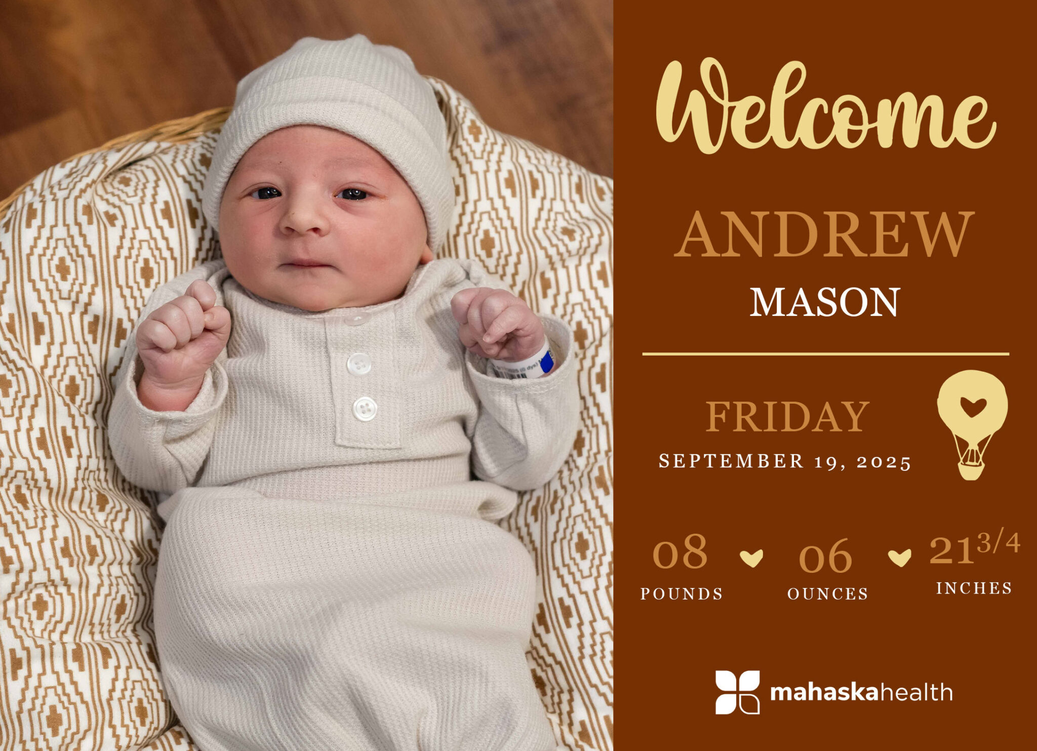 Welcome Andrew Mason! - Mahaska Health